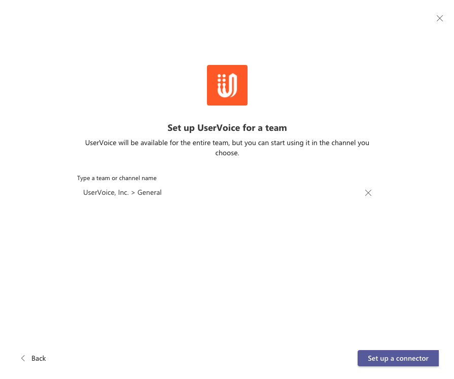 Microsoft Teams Integration Setup – UserVoice