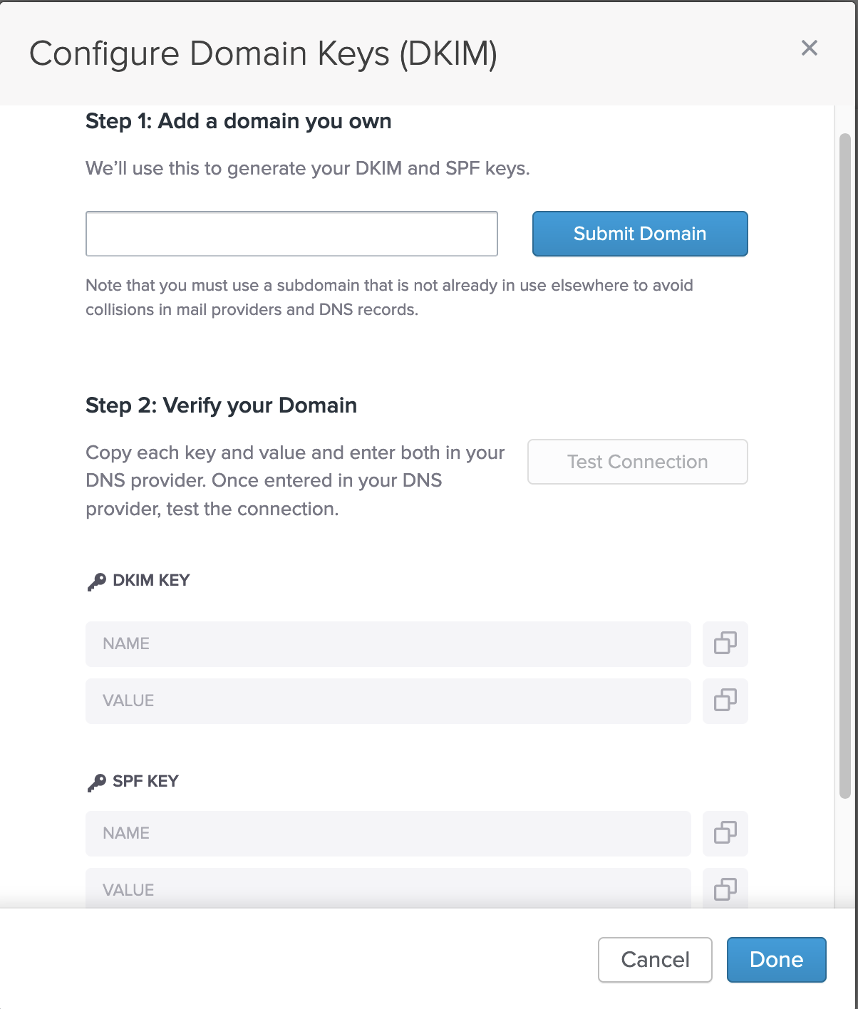 Configuring DKIM – UserVoice